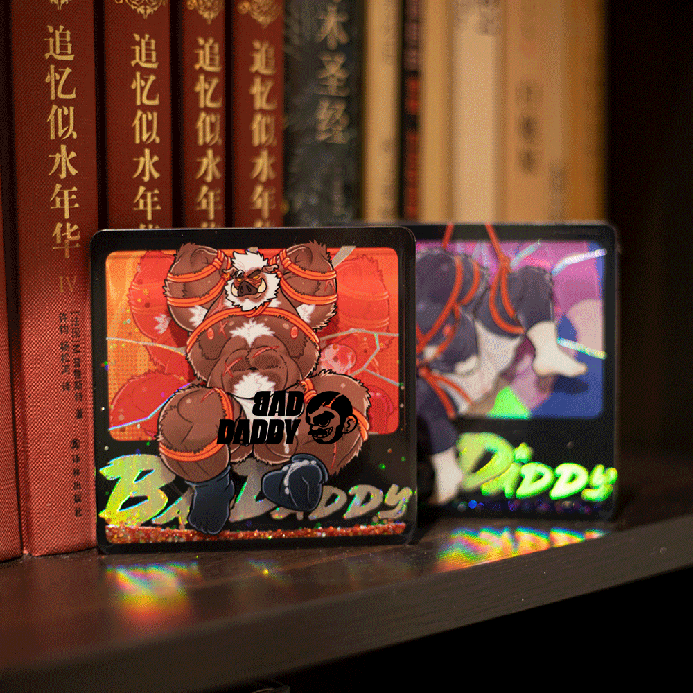 Customizable acrylic furry refrigerator magnet – Meow Fursuits