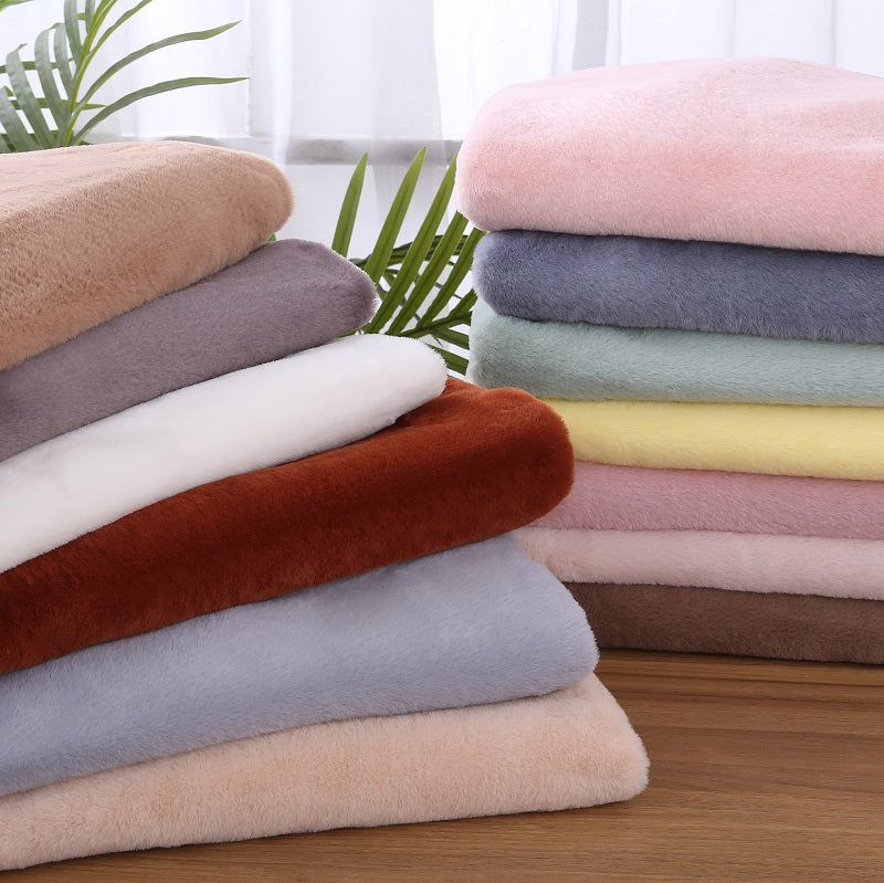 [Faux Rex rabbit fur]8MM Encrypted Rex rabbit fur (50cm*180cm) – Meow ...