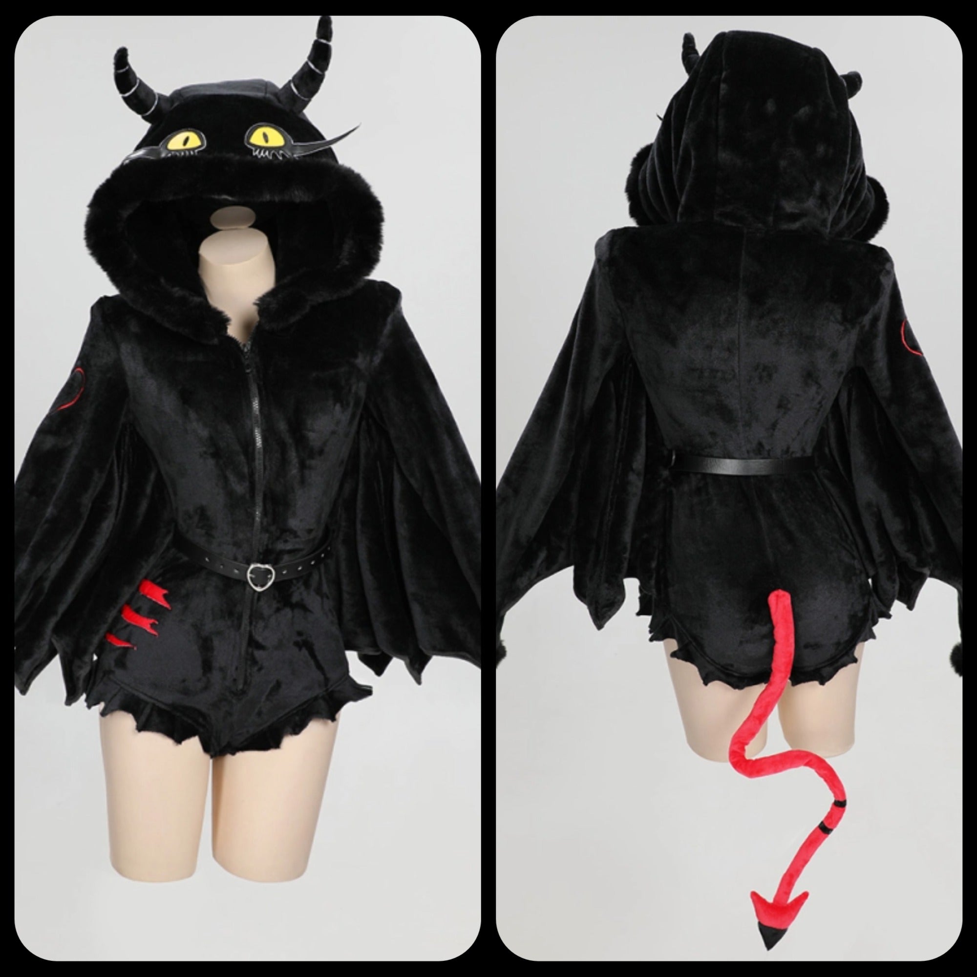 Halloween Toothless Dragon Cub Demon Bat – Meow Fursuits
