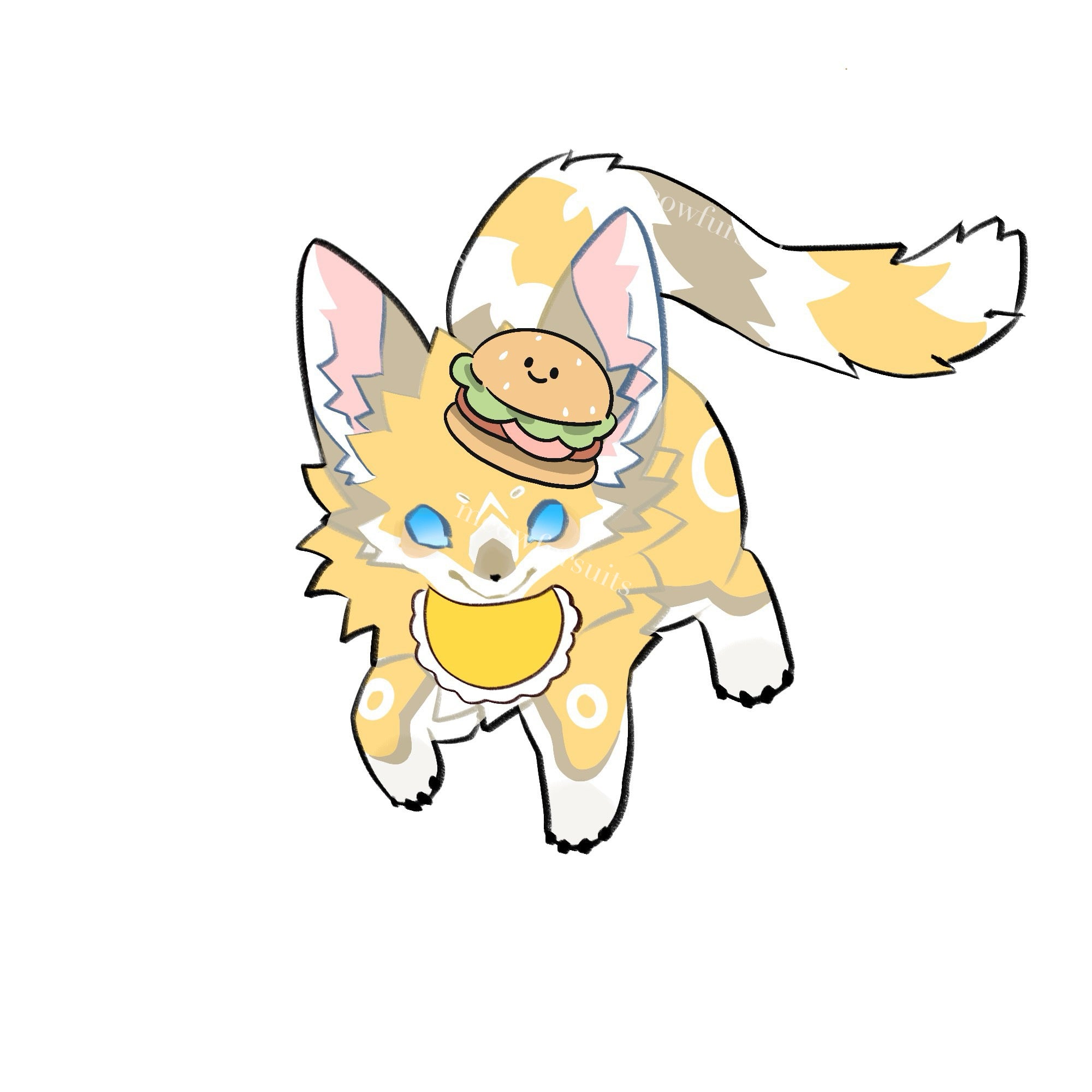 [Pre-sale adoption] - Hamburger calico cat Kemono Fursuit Head – Meow ...