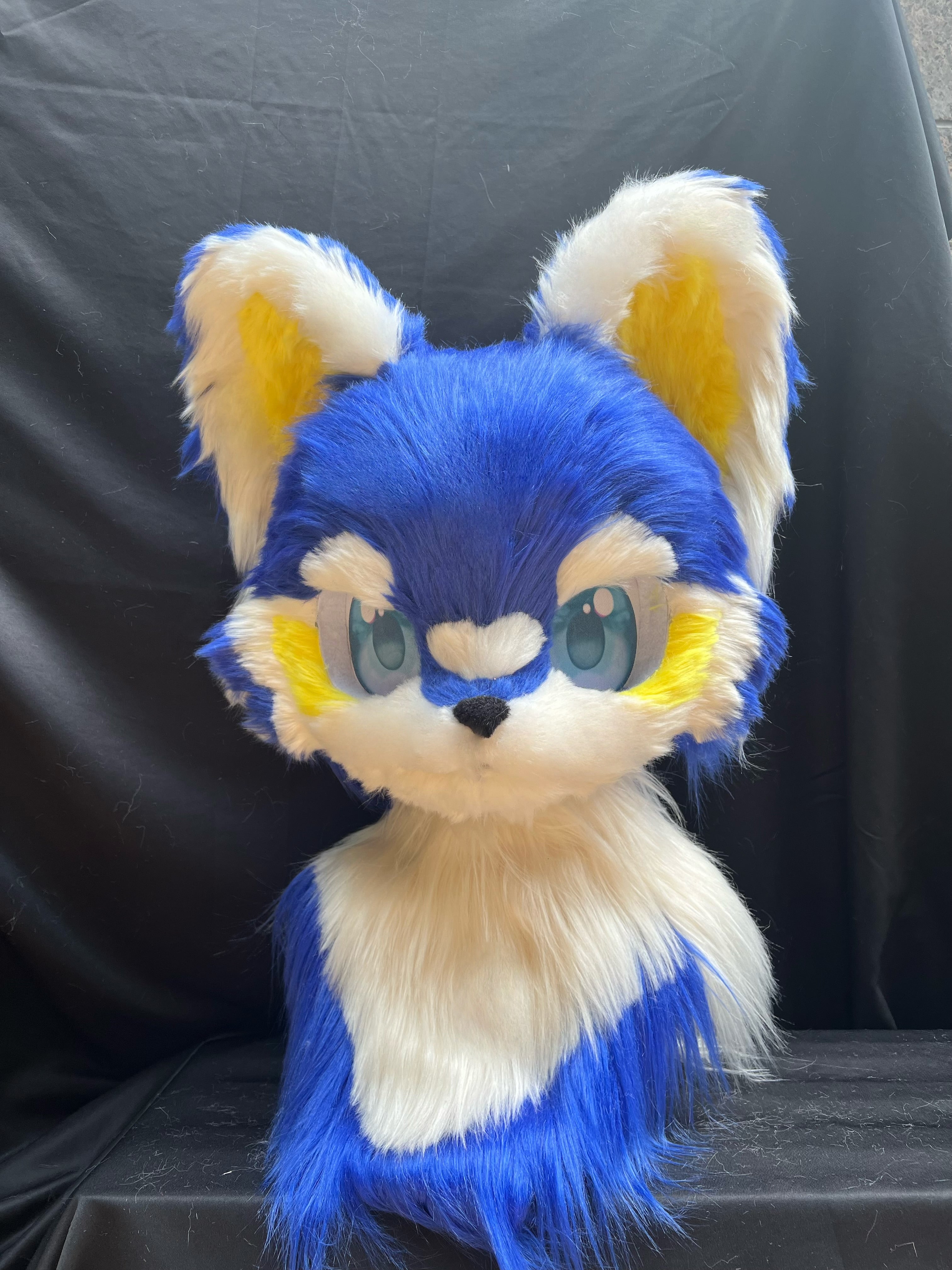 [Puppy] Blue and yellow love puppy Kemono Fursuits Stock – Meow Fursuits