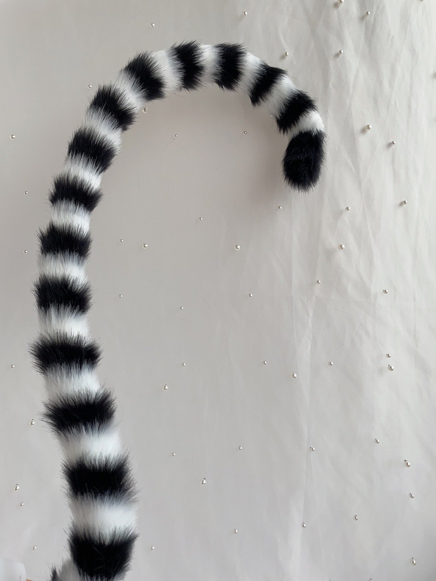 Ring-Tailed Lemur Tail | Simulation Cosplay Prop – Meow Fursuits