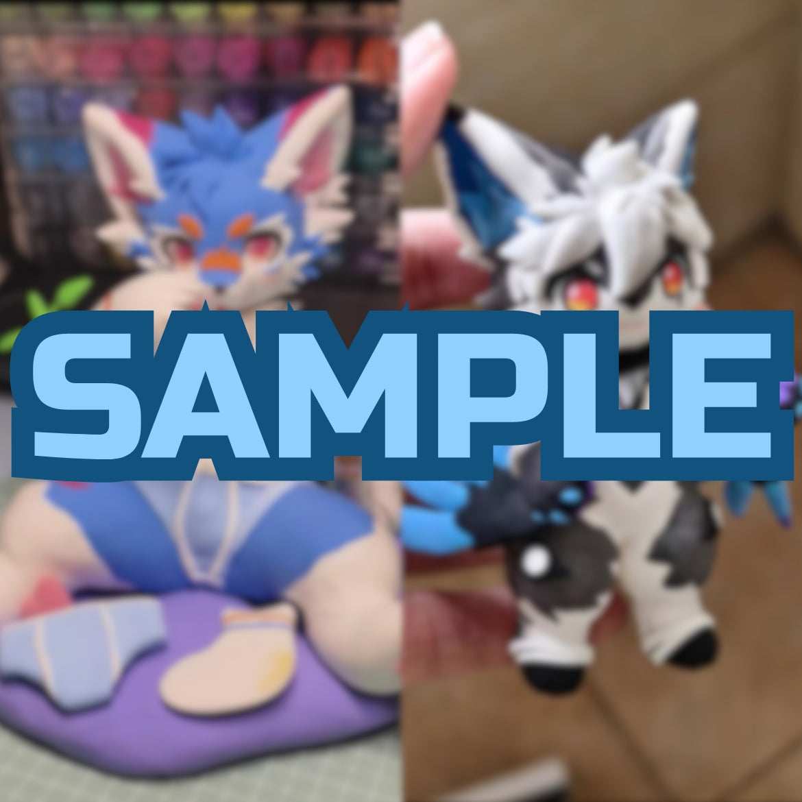 Buy Fursuit Plush Figures – Handmade Animal Doll Collectibles – Meow ...