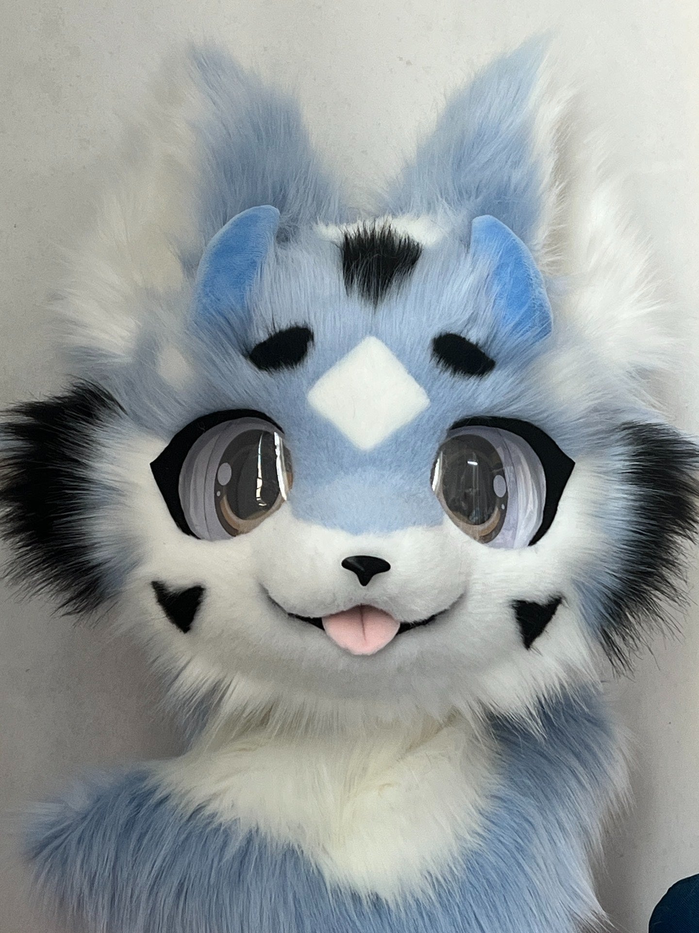 [Puppy] Blue Four-Ears Puppy Kemono Fursuits Stock – Meow Fursuits