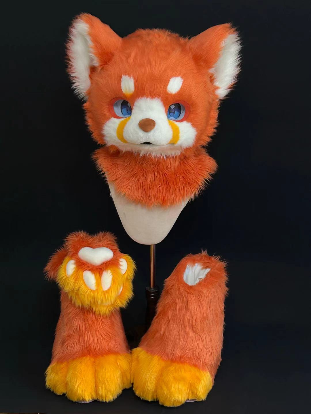 Surprised Kitten Realism Fursuit in Stock – Meow Fursuits