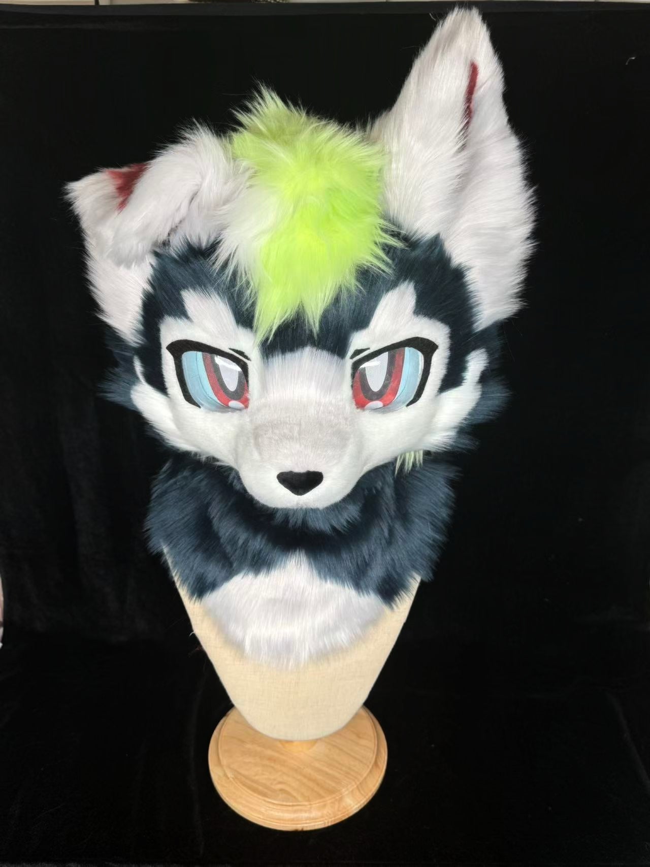 Green Puppy Kemono Kemono Head Fursuit – Meow Fursuits