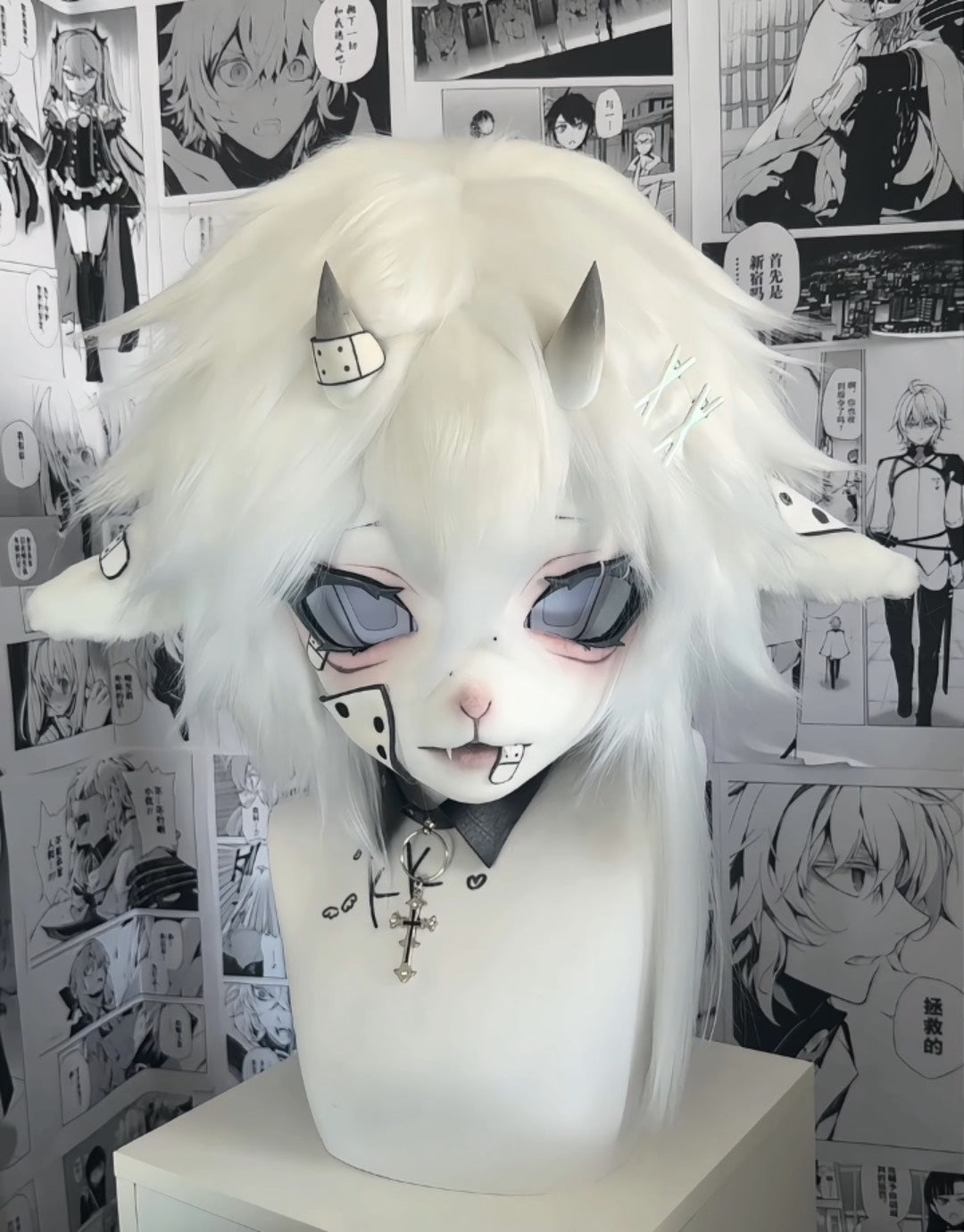 Devil Lamb Kig Head Fursuit – Meow Fursuits