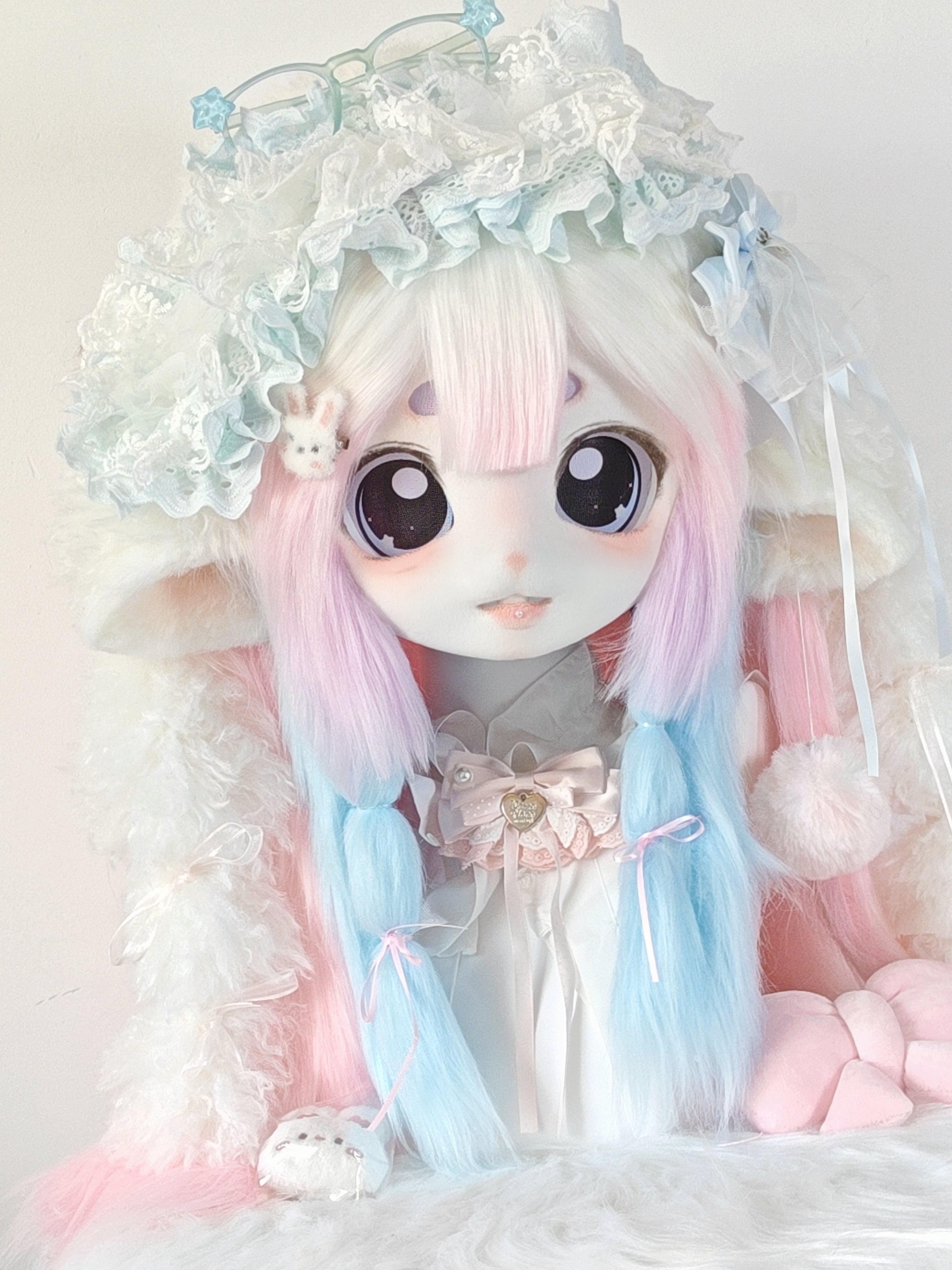 Maid Lamb Kig Head Fursuit – Meow Fursuits